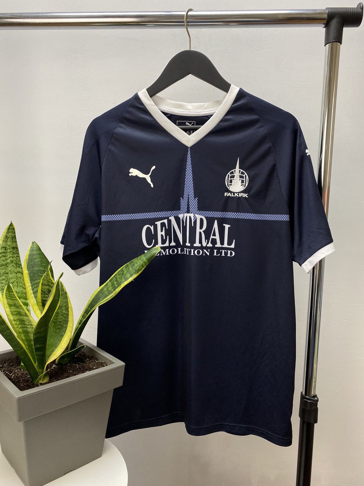 Puma × Streetwear Puma FC Falkirk 2018 2019 Soccer Jersey Football ...