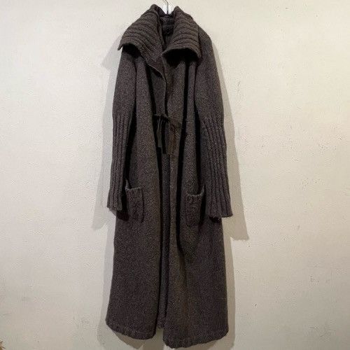 Rick Owens FW09 CRUST Long Knit Jacket | Grailed