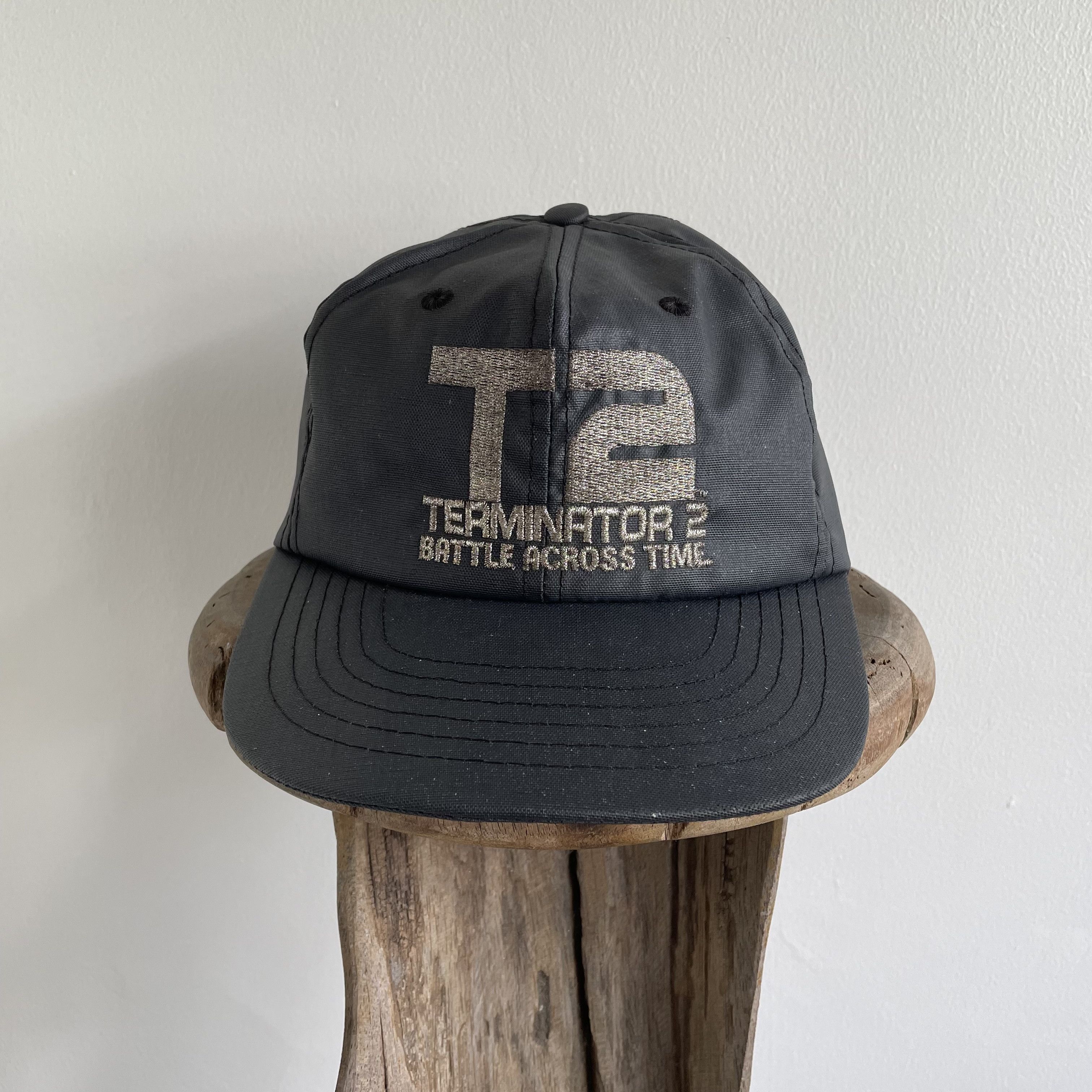 Other Vintage Terminator T2 Black Wax Hat | Grailed