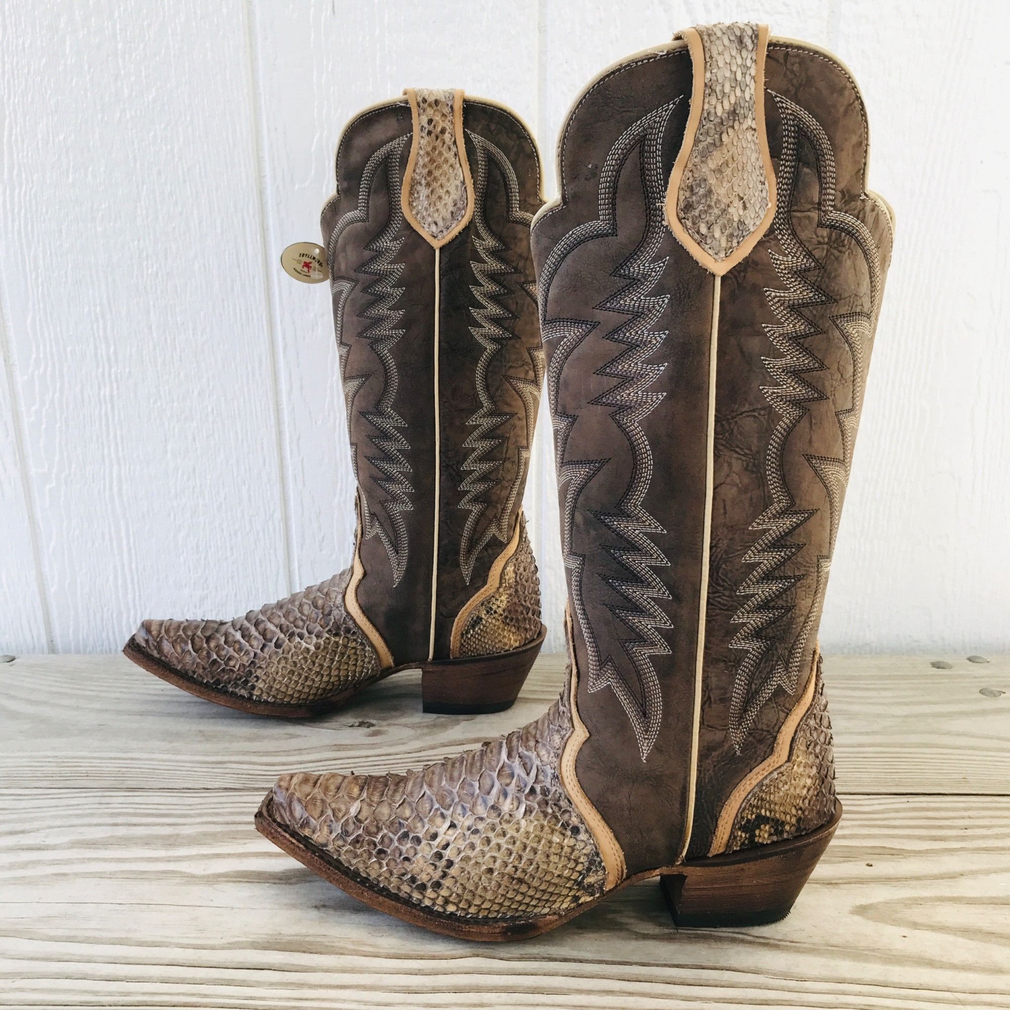 Other Idyllwind Triad Exotic Python Womens Tall Western Boots 9 B | Grailed