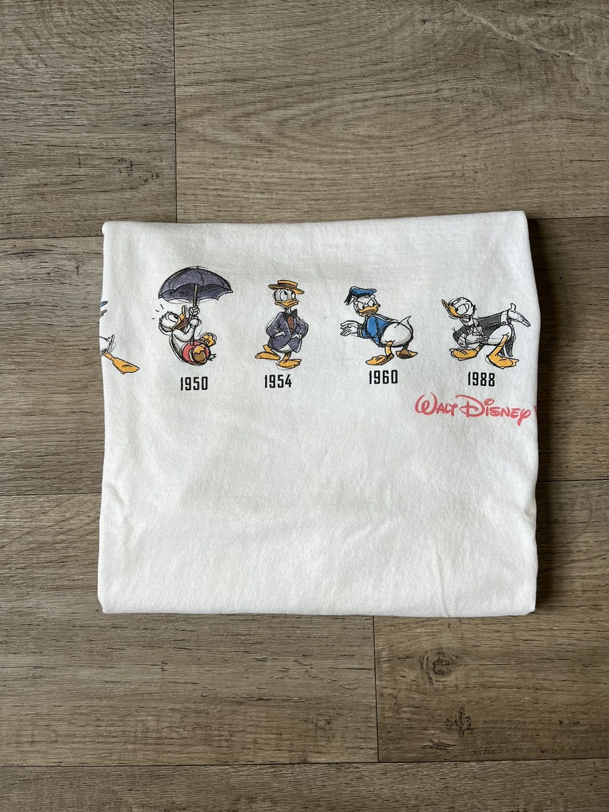 Vintage Y2K Walt Disney world Donald Duck years shirt | Grailed