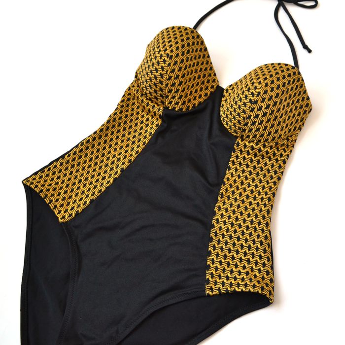 Dior 🔴 Christian Dior Bodysuit Swim Womens Black Swimsuit | Grailed