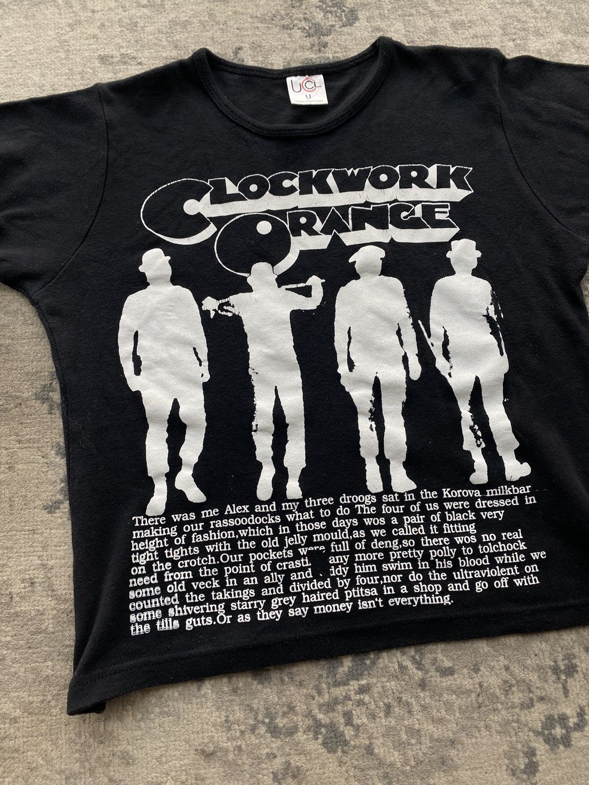 Vintage Vintage 90’a Rare Clockwork Orange Stanley Kubrick T-Shirt ...
