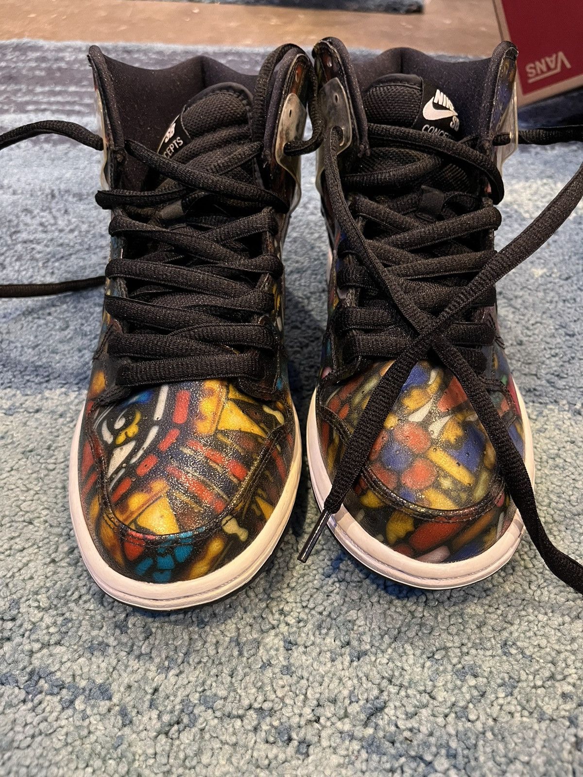 Nike Nike Dunk concept- Stained Glass | Grailed