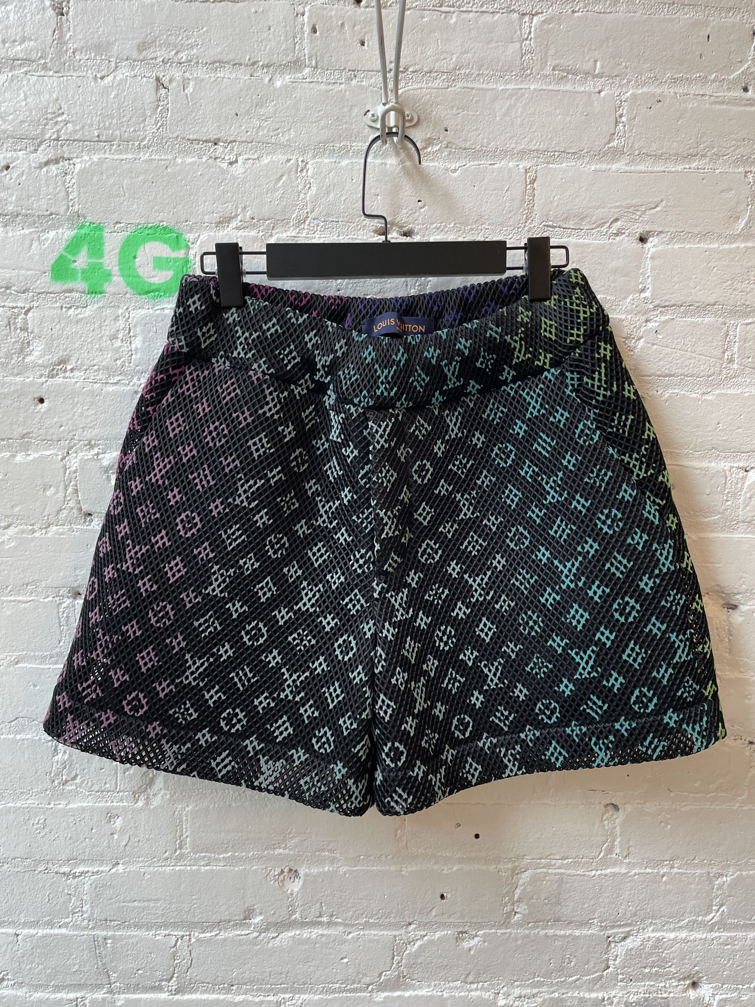 Louis Vuitton LV MESH RAINBOW SHORTS | Grailed