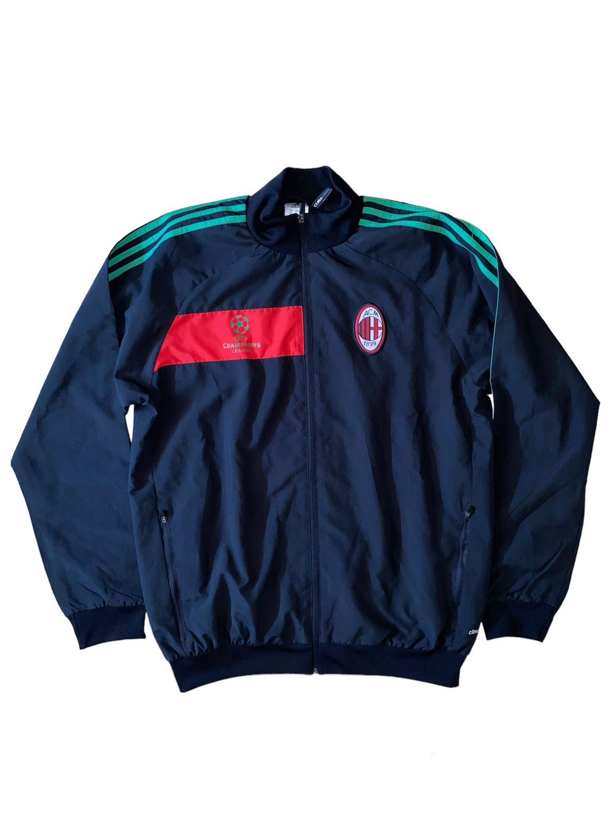 Adidas Rare Adidas UEFA Champions League AC Milan 1899 Light Jacket ...