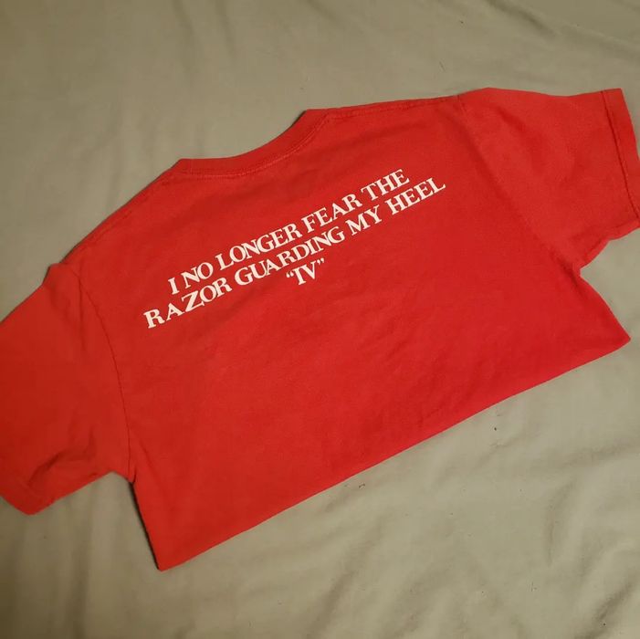 G59 Records I No Longer Fear The Razor Guarding My Heel IV Tee | Grailed