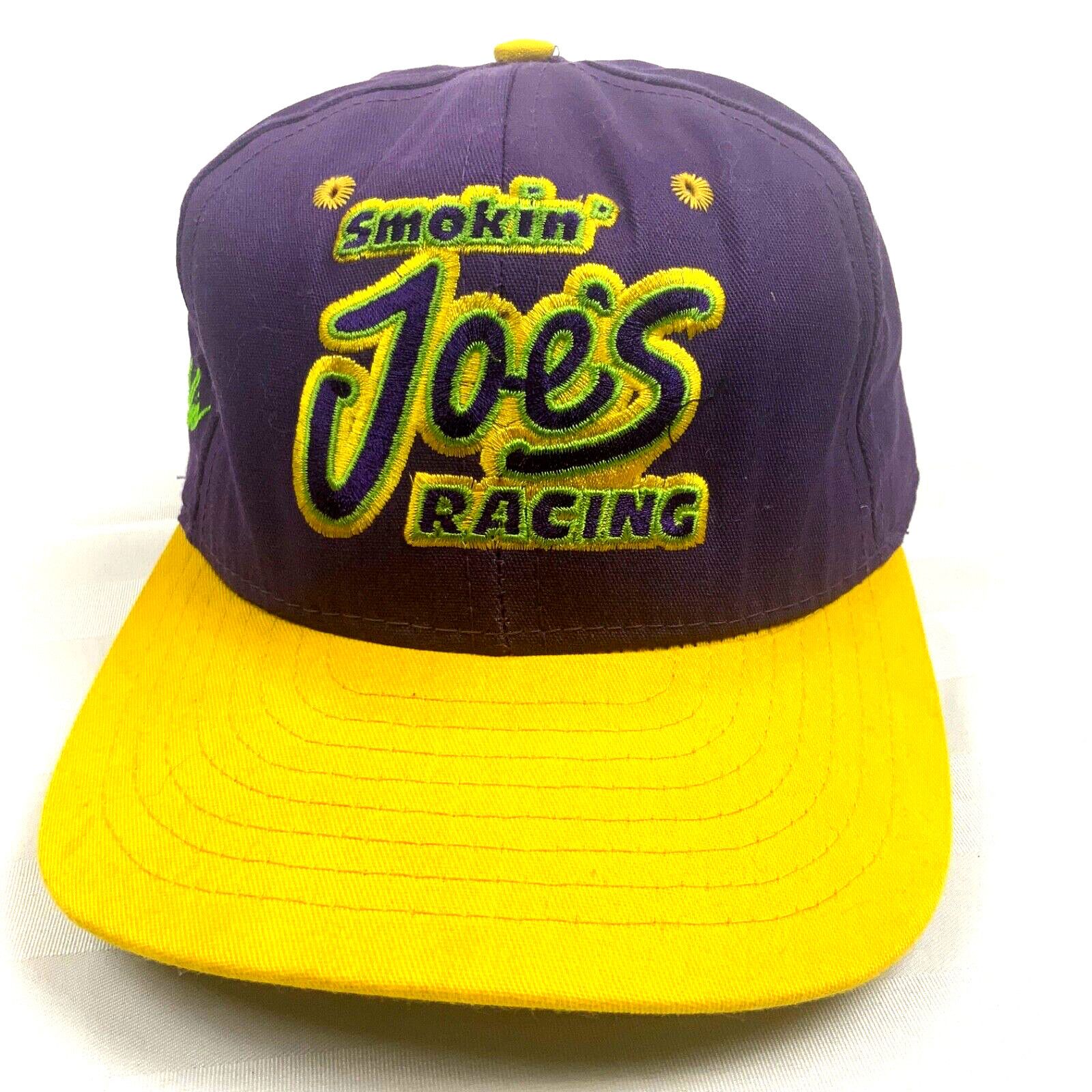 NASCAR Vintage Smokin’ Joes Racing Ajd Snapback Hat Cap Adjustable 90s ...