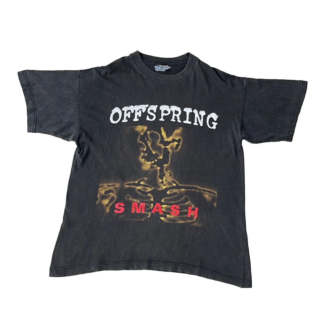 Vintage The Offspring 94 90s Smash Vtg Promo Merch Tour Band T-Shirt ...
