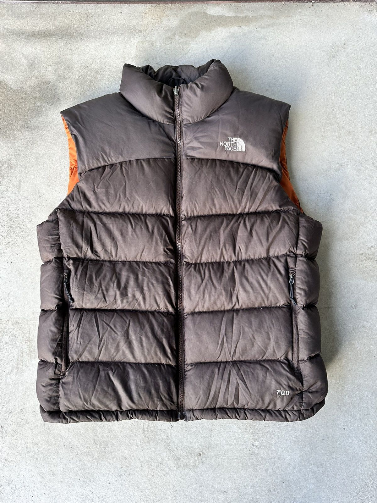 The North Face × Vintage Vintage TNF Vest Nuptse 700 Kylie Jenner ...