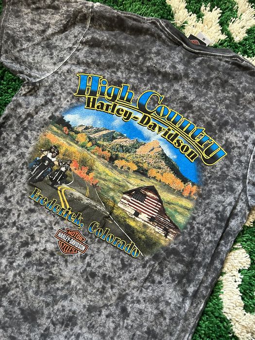 Vintage Harley Davidson High Country Colorado T-Shirt | Grailed