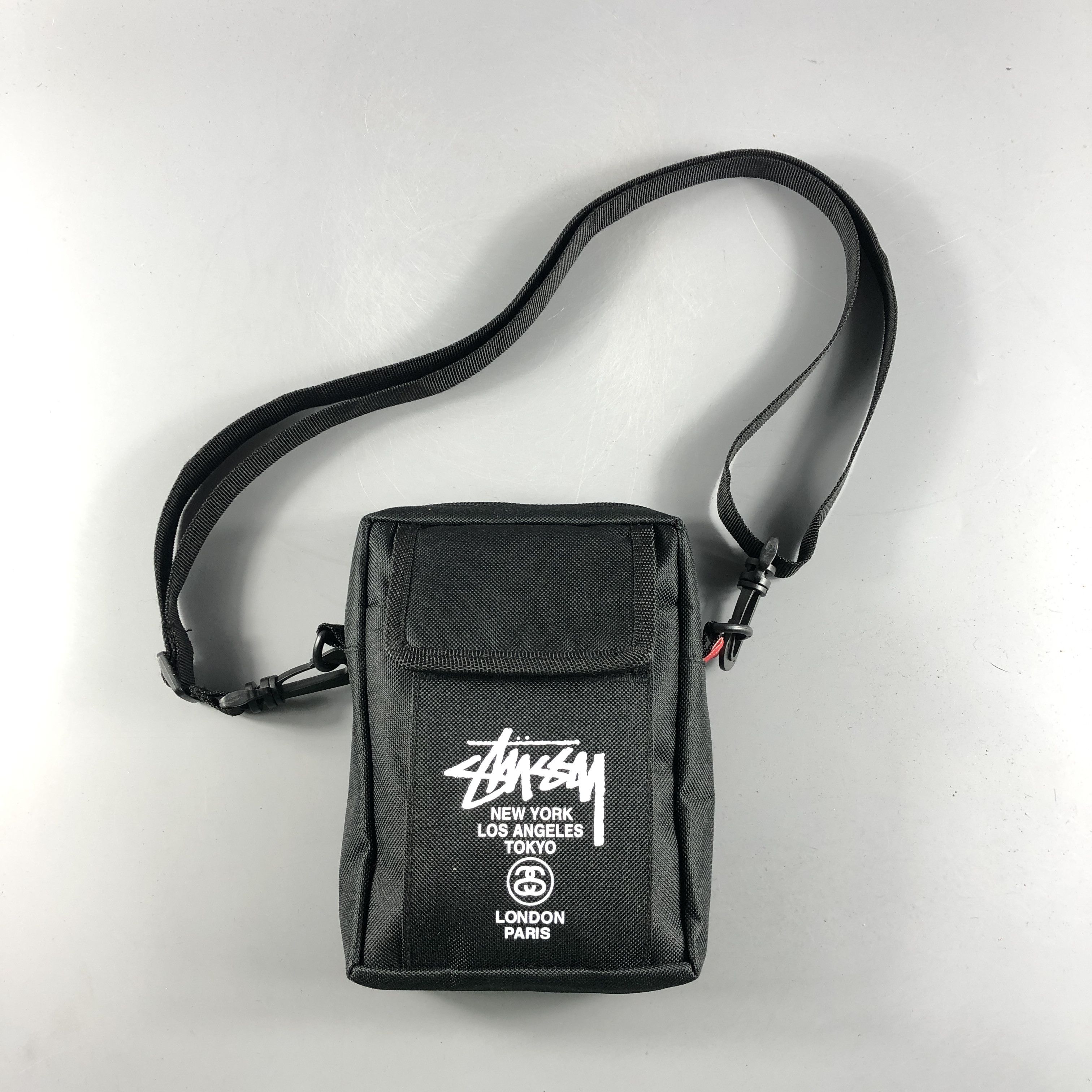 Streetwear × Stussy Authentic Stussy Bag - Crossbody Bag Mini Sling ...
