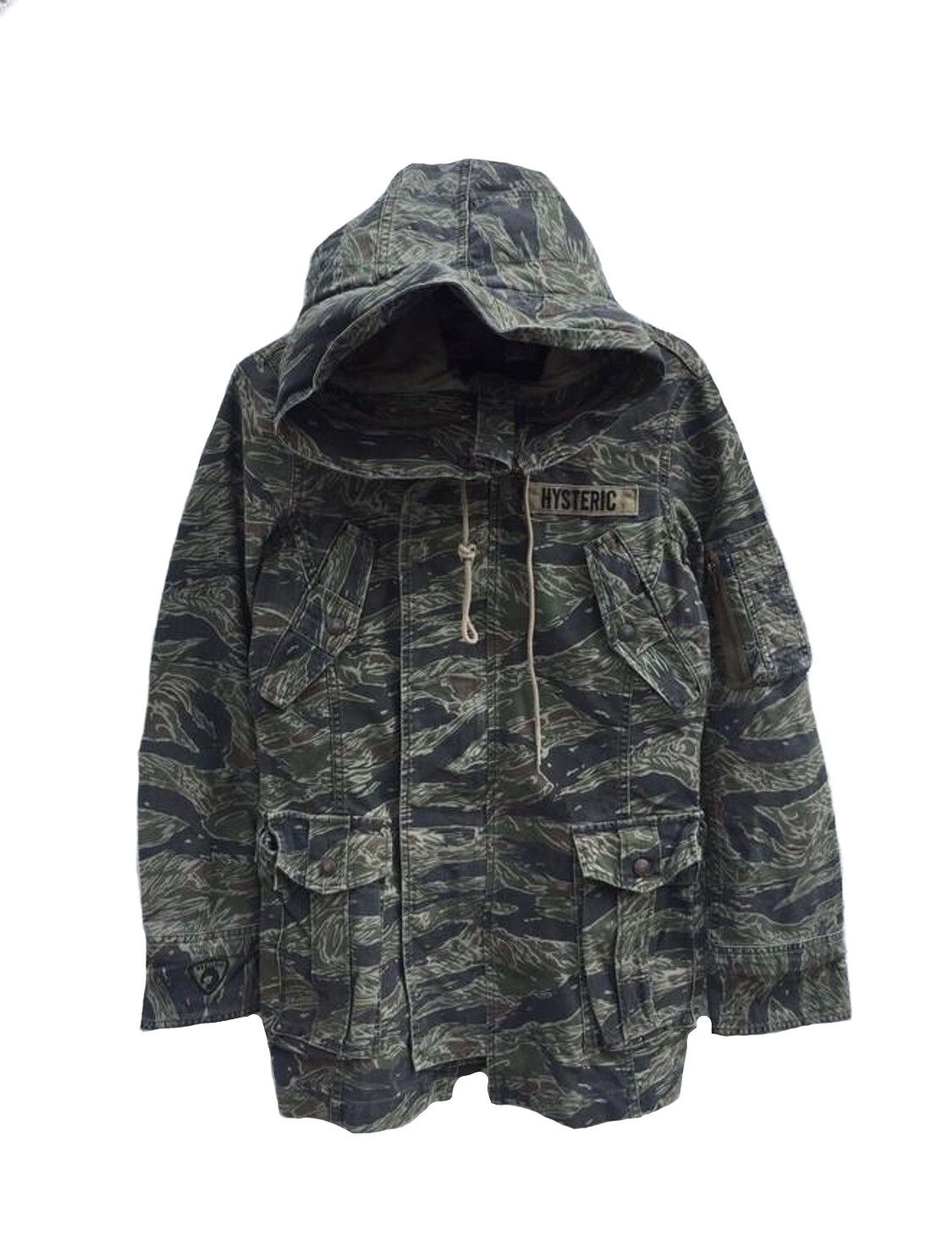 Hysteric Glamour 1990s Hysteric Glamour Military Tiger Camo Jacket ...