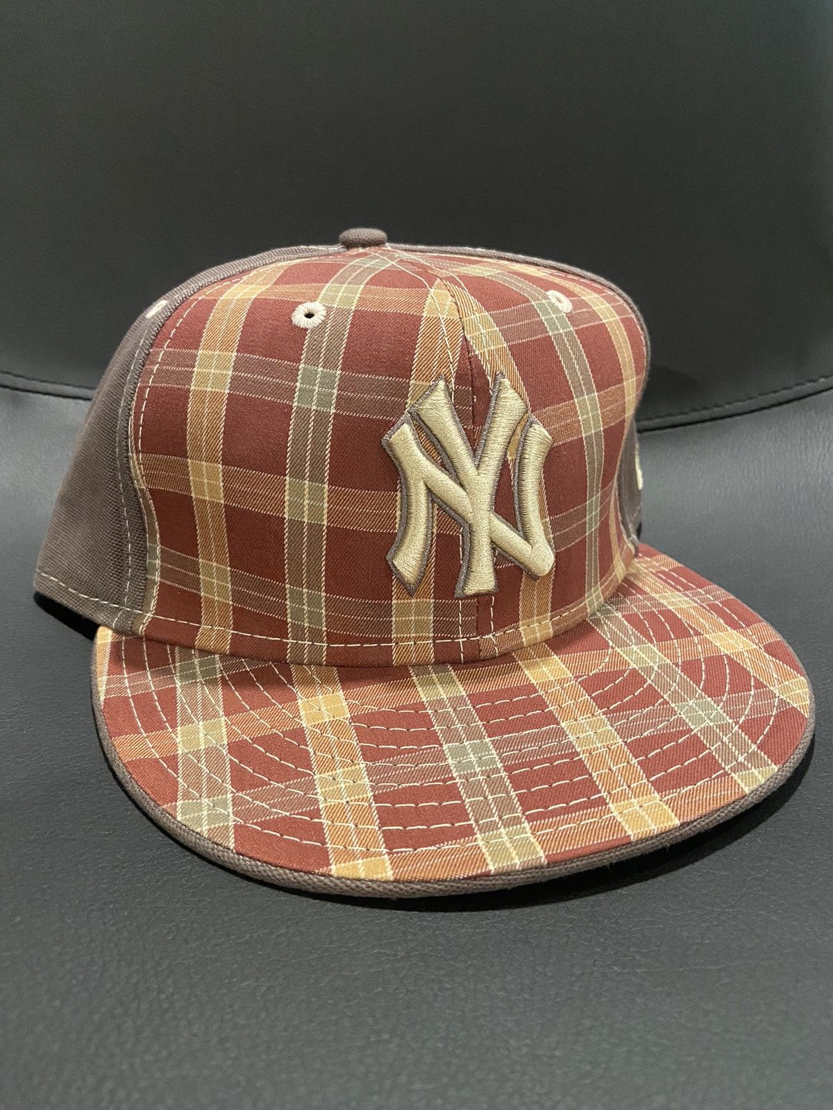New Era New Era 59fifty New York Yankees Plaid 7 1/2 Vintage | Grailed
