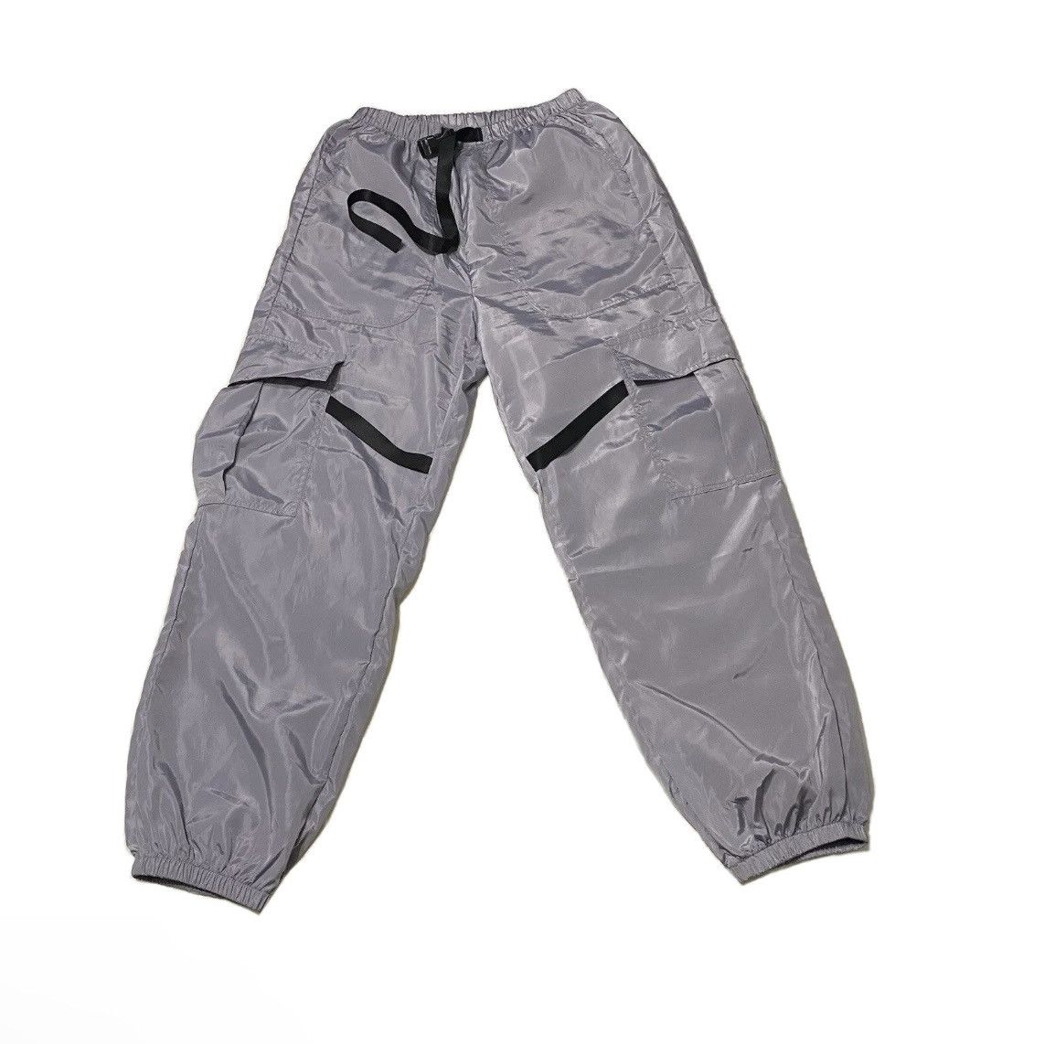 Vintage Grey Tech Cargo Pants | Grailed
