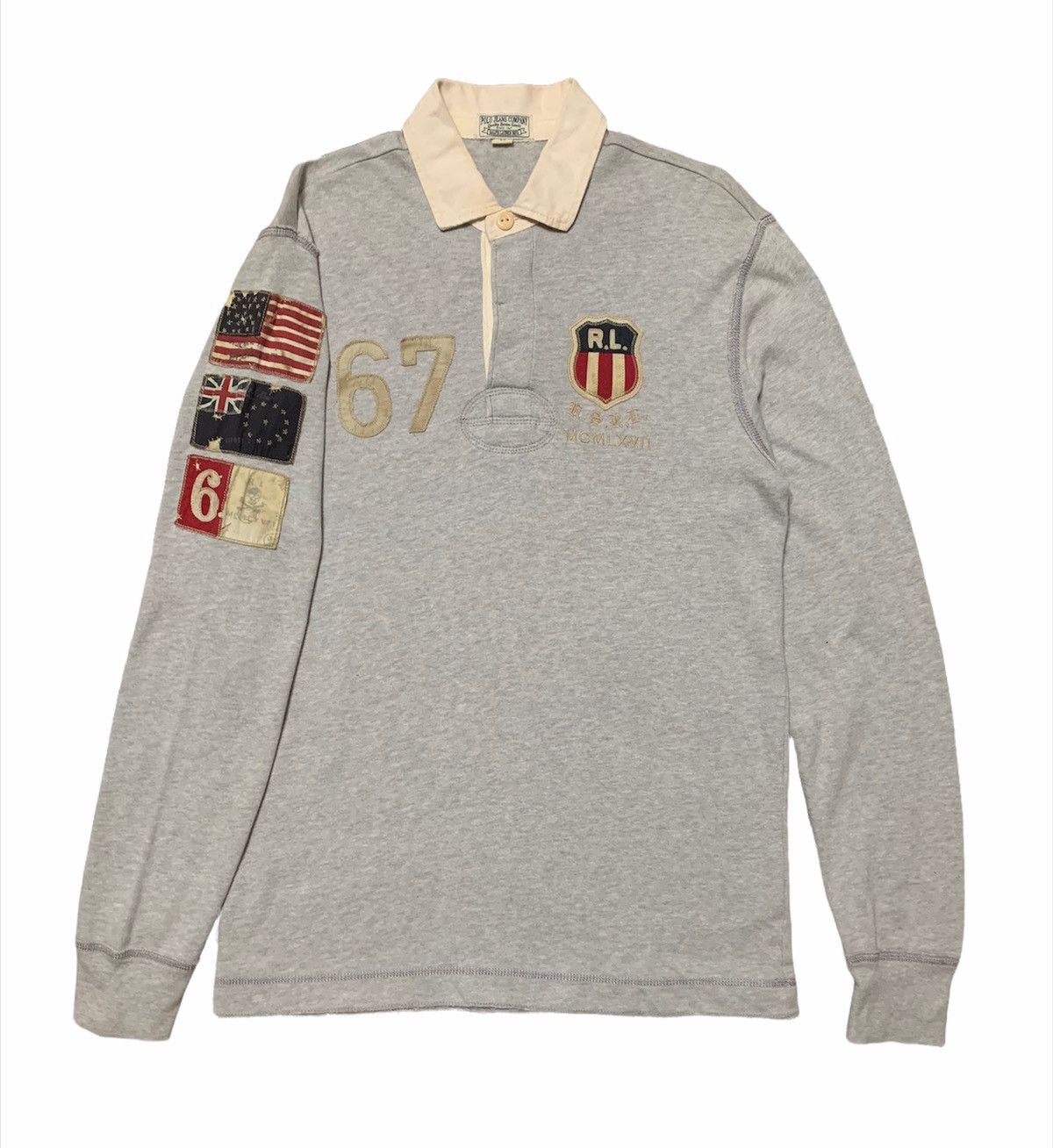 Polo Ralph Lauren × RRL Ralph Lauren 🔥 Polo Ralph Lauren R.L Rugby Long ...