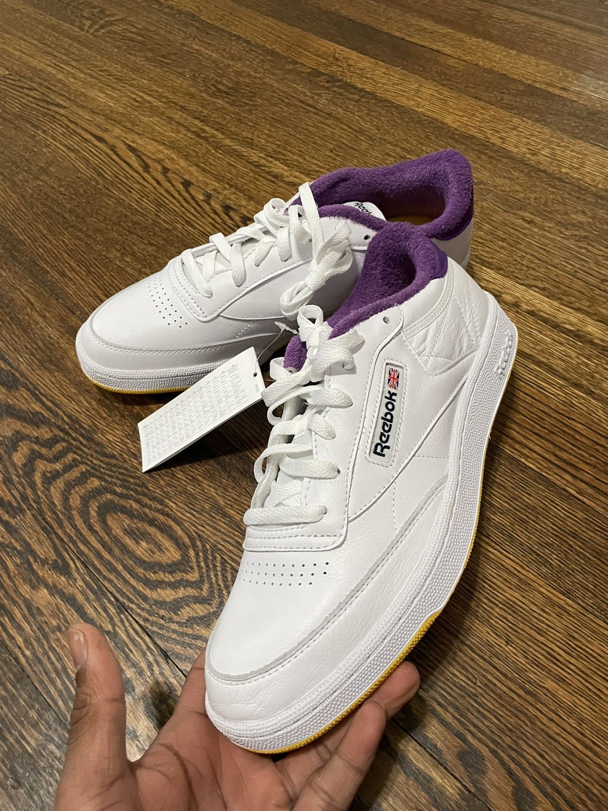 Reebok Club C Los Angeles Lakers | Grailed