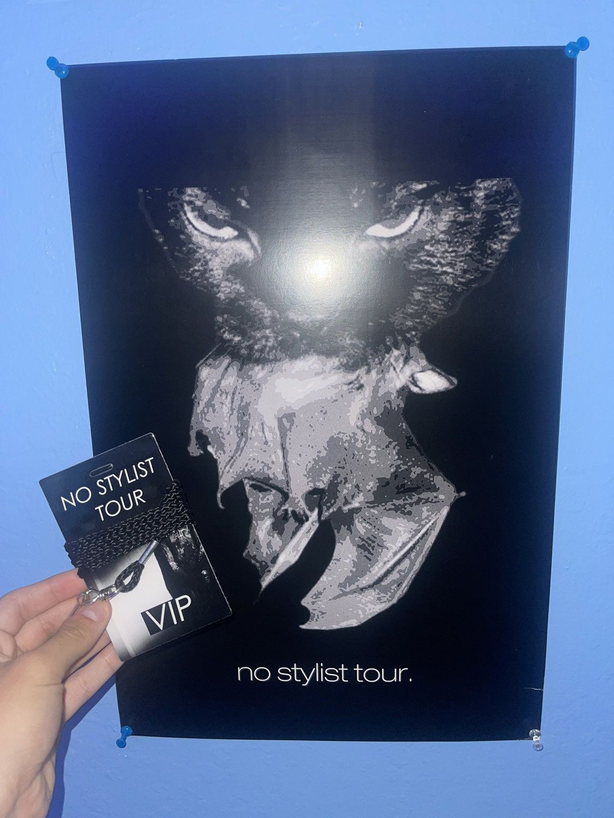 Other × Playboi Carti × Streetwear No stylist tour vip poster & lanyard ...