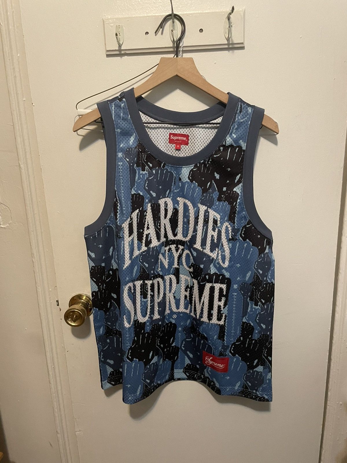 Hardies hardware × Supreme Supreme X Hardies Basketball Jersey | Grailed