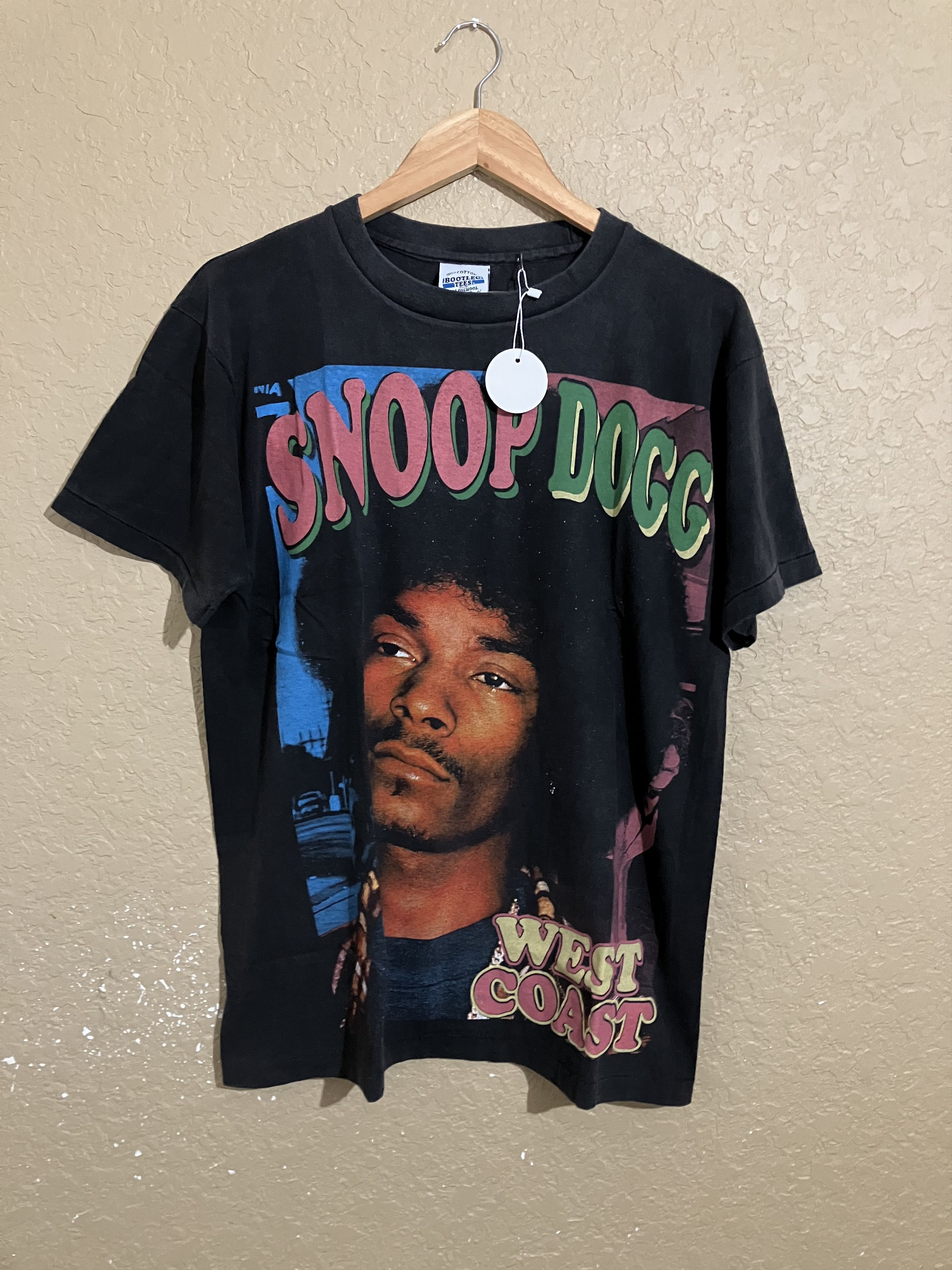 Snoop Dogg Snoop Dogg Smoke Weed West Coast Rap Faded T-Shirt XL | Grailed