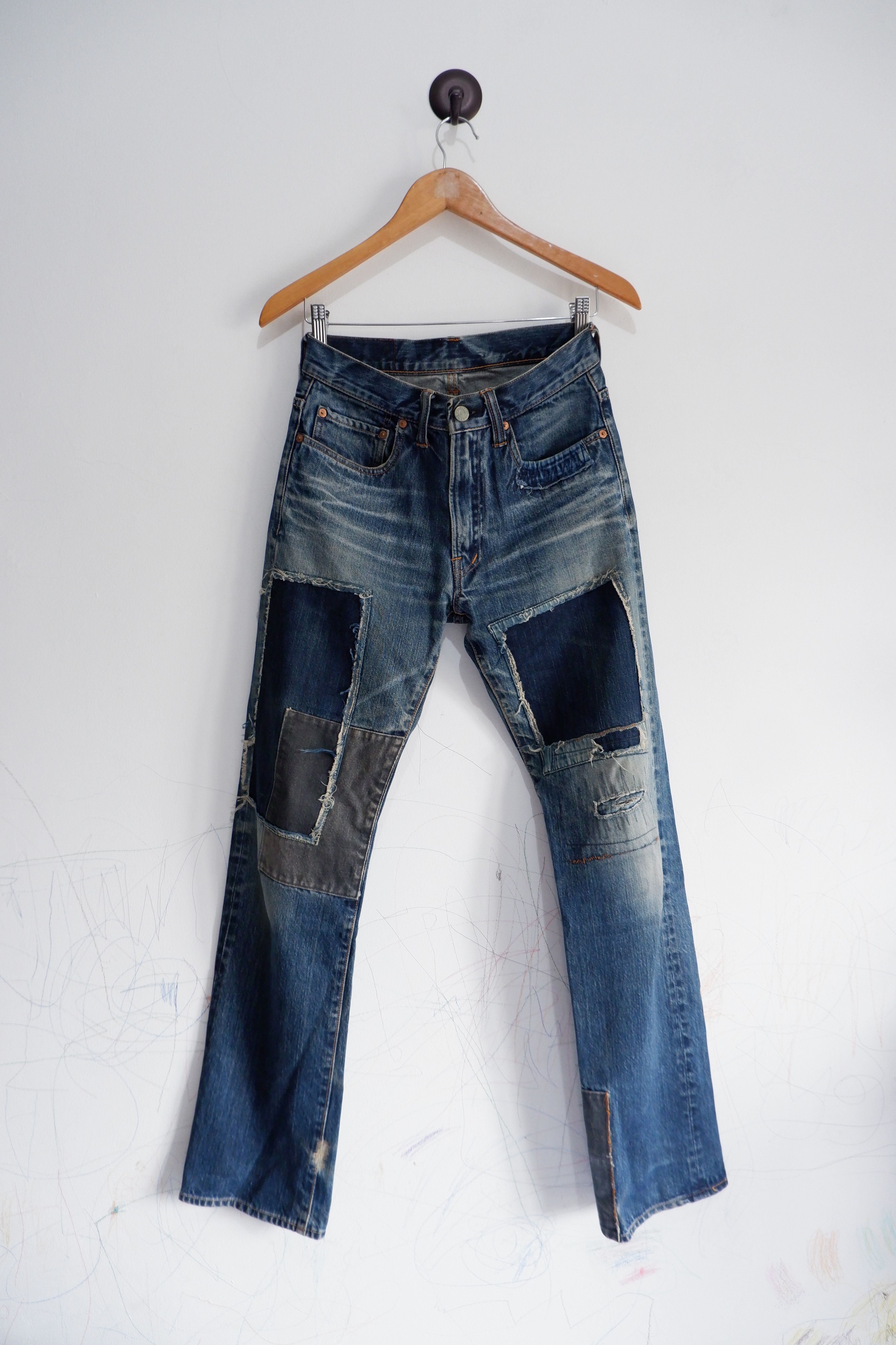 Blue Blue Japan × Kapital × Vintage Vintage Blue Blue Japan Boro ...