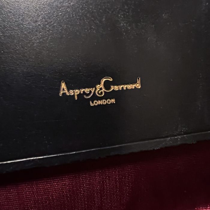 Vintage ASPREY & GARRARD Black Leather Document Case | Grailed