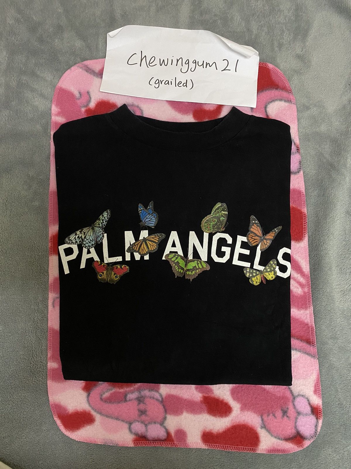 Palm Angels × Streetwear Palm Angels Butterfly Logo Tee | Grailed