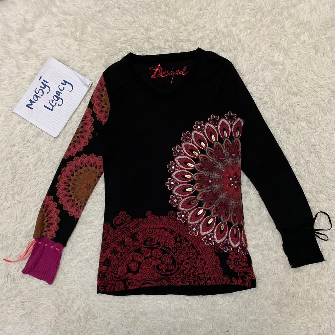 Desigual Desigual long sleeves rare design | Grailed
