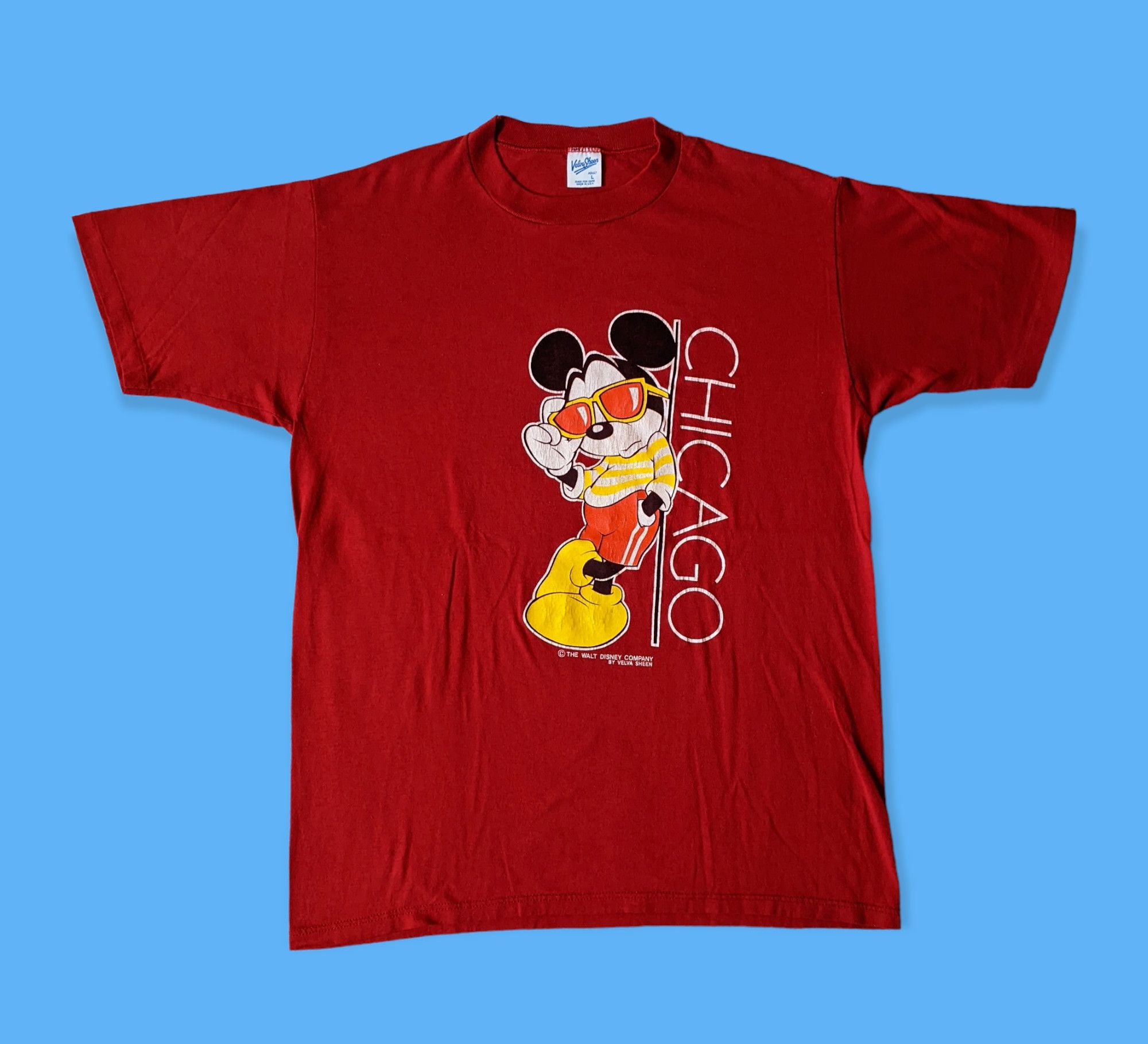 Vintage Vintage 90s Official Walt Disney Mickey Mouse Chicago T | Grailed