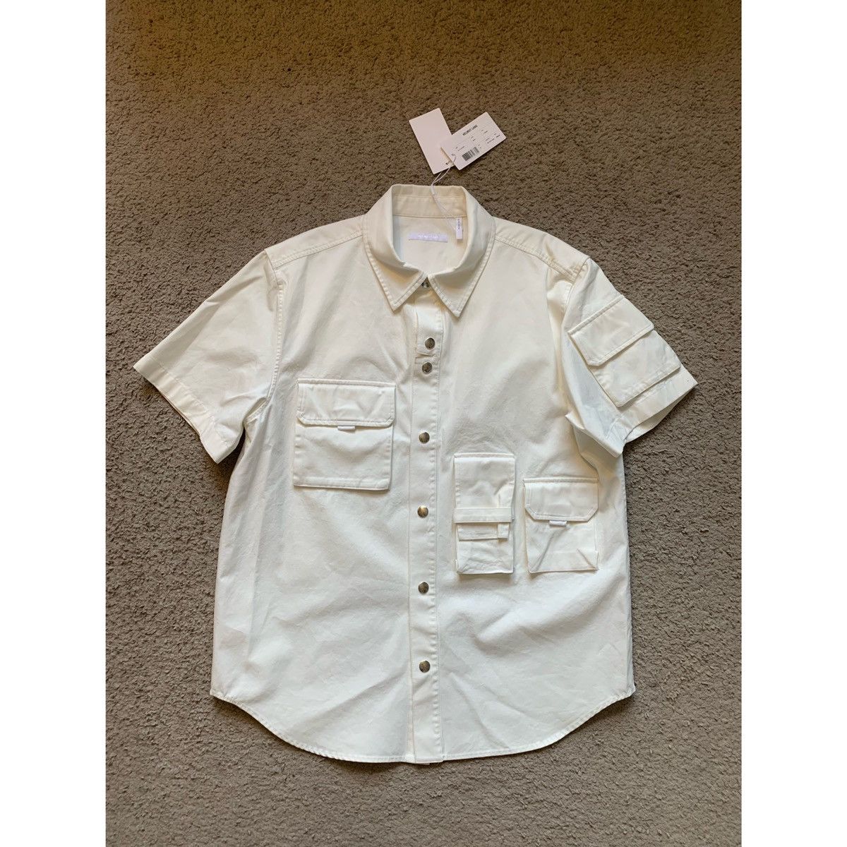 Helmut Lang HELMUT LANG MILITARY UTILITY SS SHIRT-JACKET | Grailed