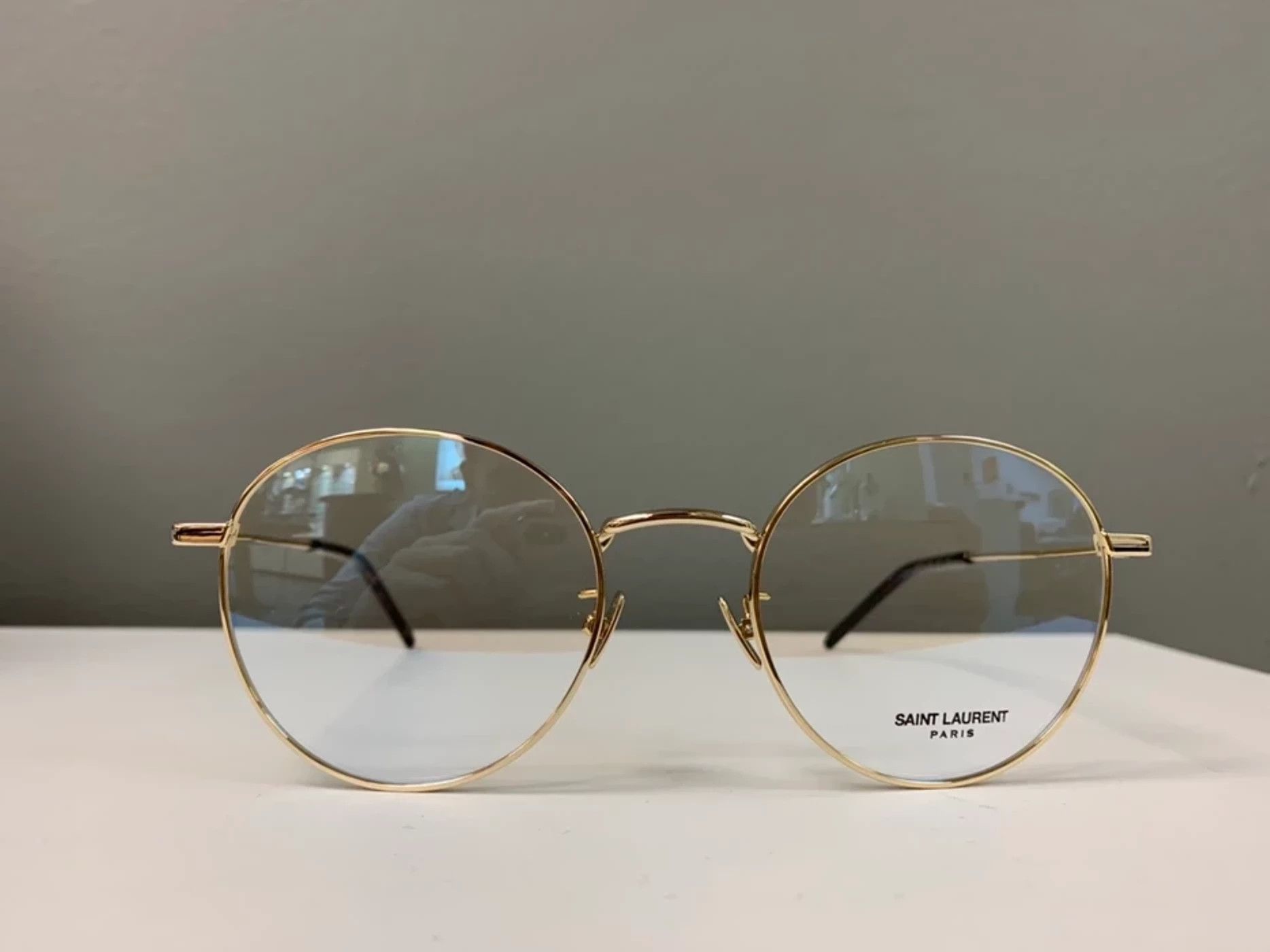 Saint Laurent Paris × Streetwear × Vintage NEW Saint Laurent SL237 Round Vintage Style Glasses ...