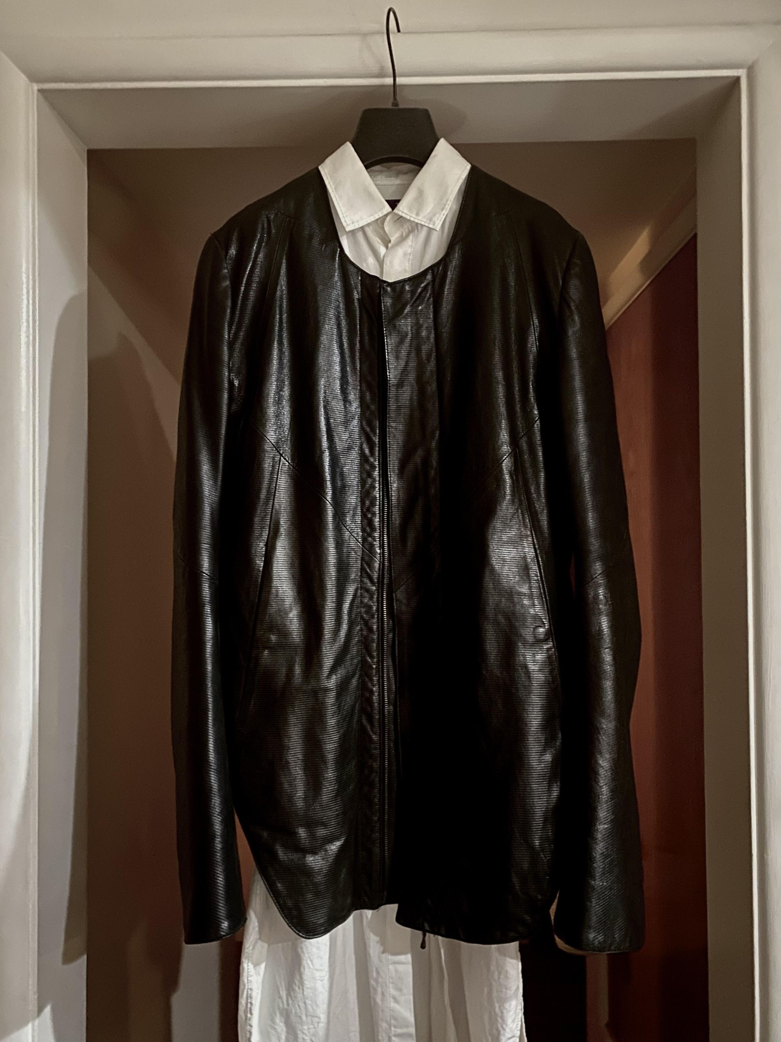 Julius Julius Runway Leather SZ2 fits 46 $3700 retail | Grailed