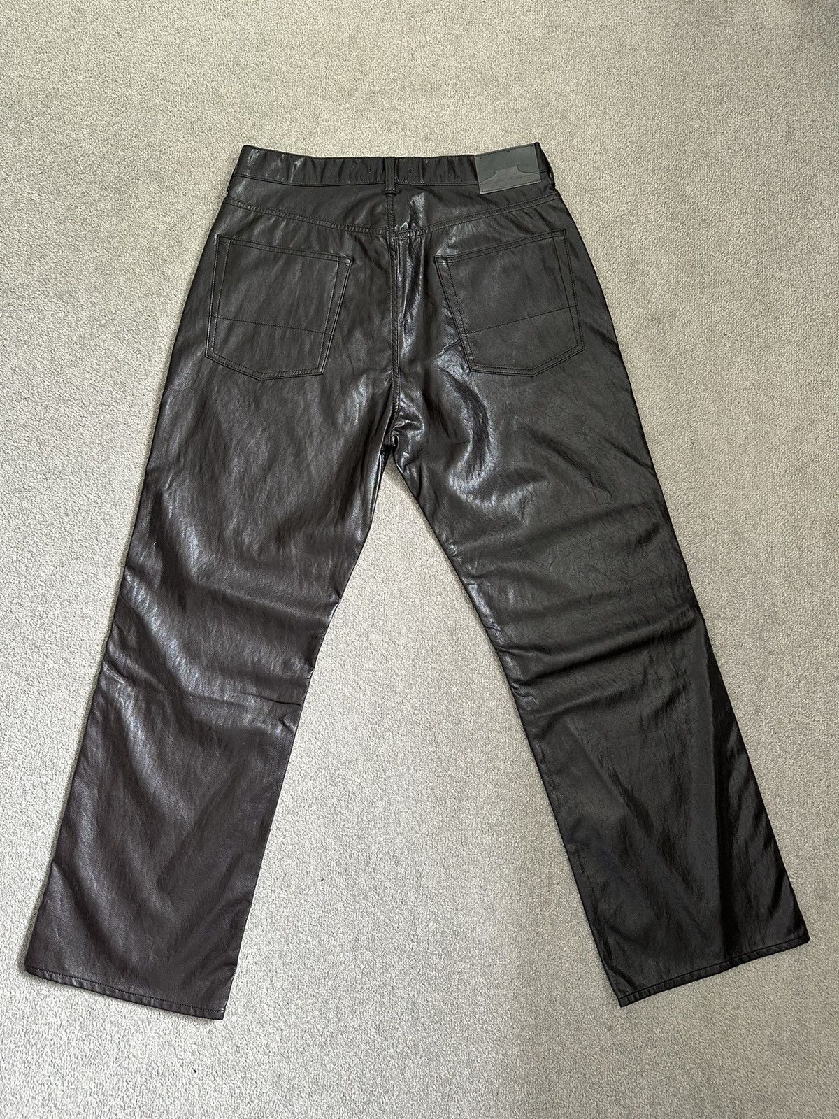 Our Legacy OL Fall 2021 Extended Third Cut (Black/Brown Faux Leather ...