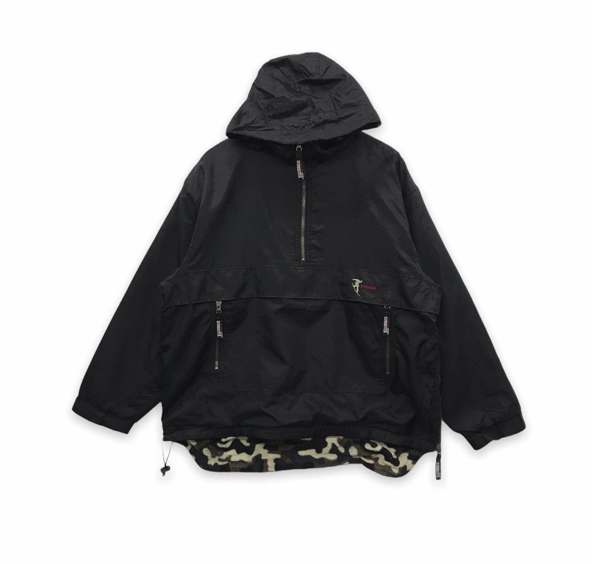 Vision Streetwear Rare!! Vision Street Wear Black Jacket | Grailed