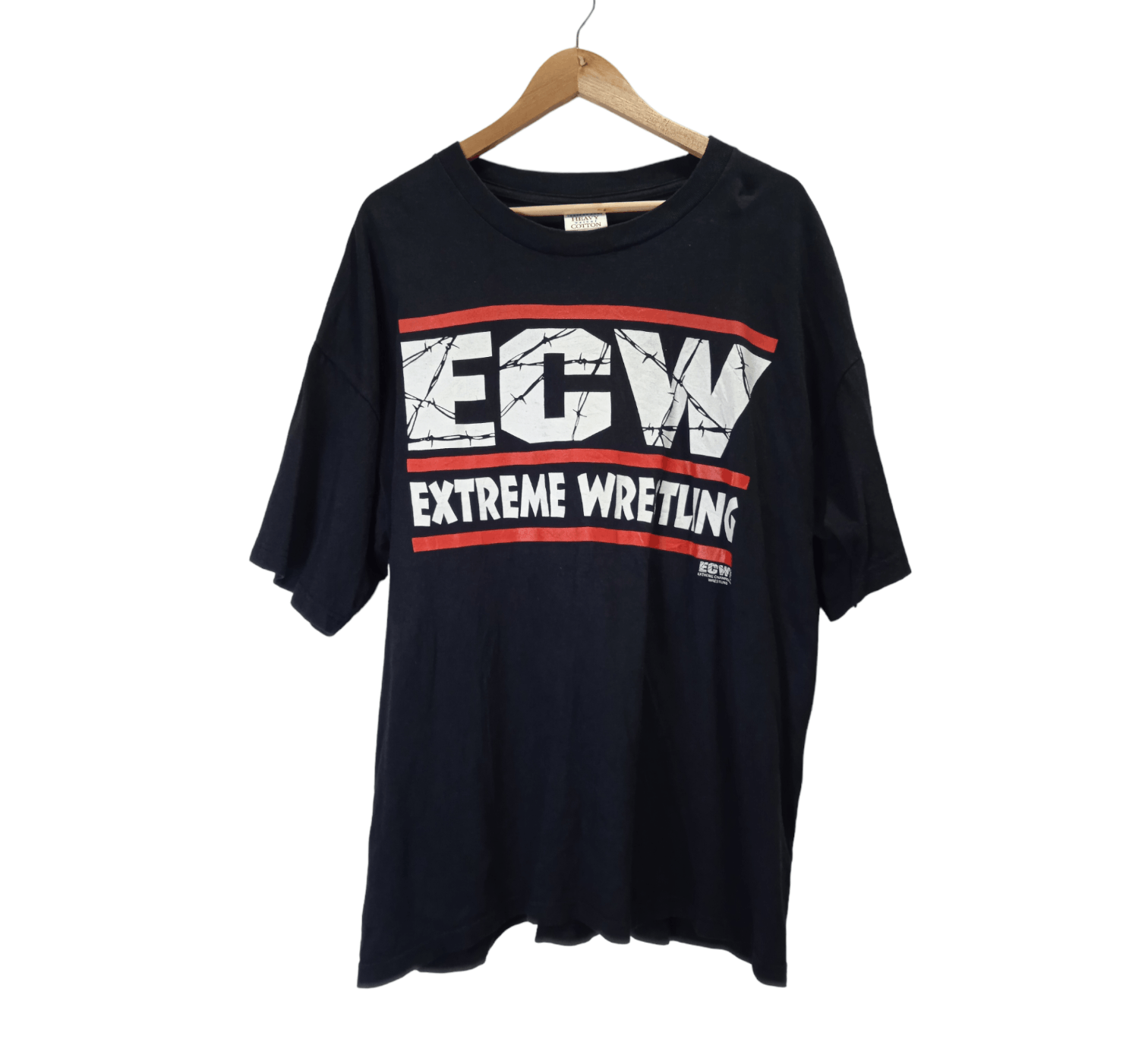 Vintage × WWE × WWF Vintage ECW Wrestling 90s T-Shirt | Grailed