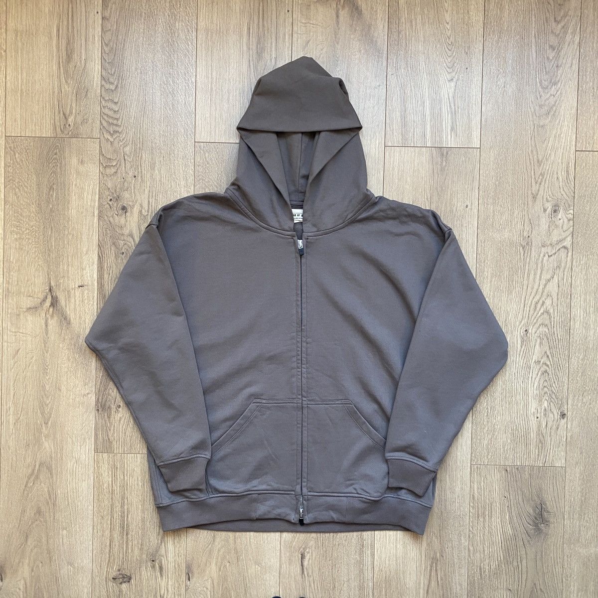 Fear of God Fear of God Sixth Collection Everyday Zip Hoodie God Grey ...