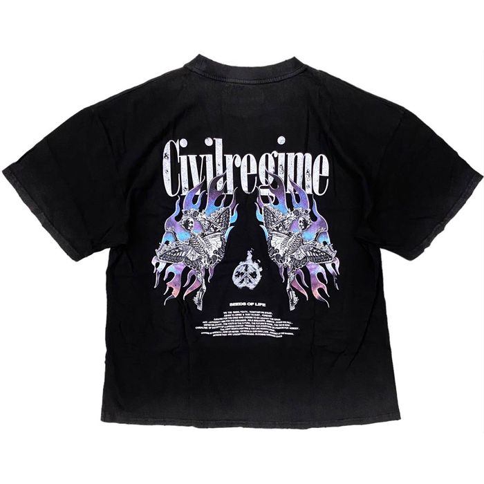 Civil Regime Civil Regime (S.I.N.) Break Through Oversized Tee T-Shirt ...