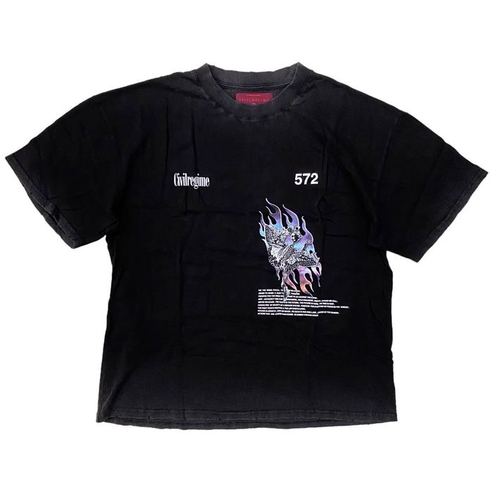 Civil Regime Civil Regime (S.I.N.) Break Through Oversized Tee T-Shirt ...