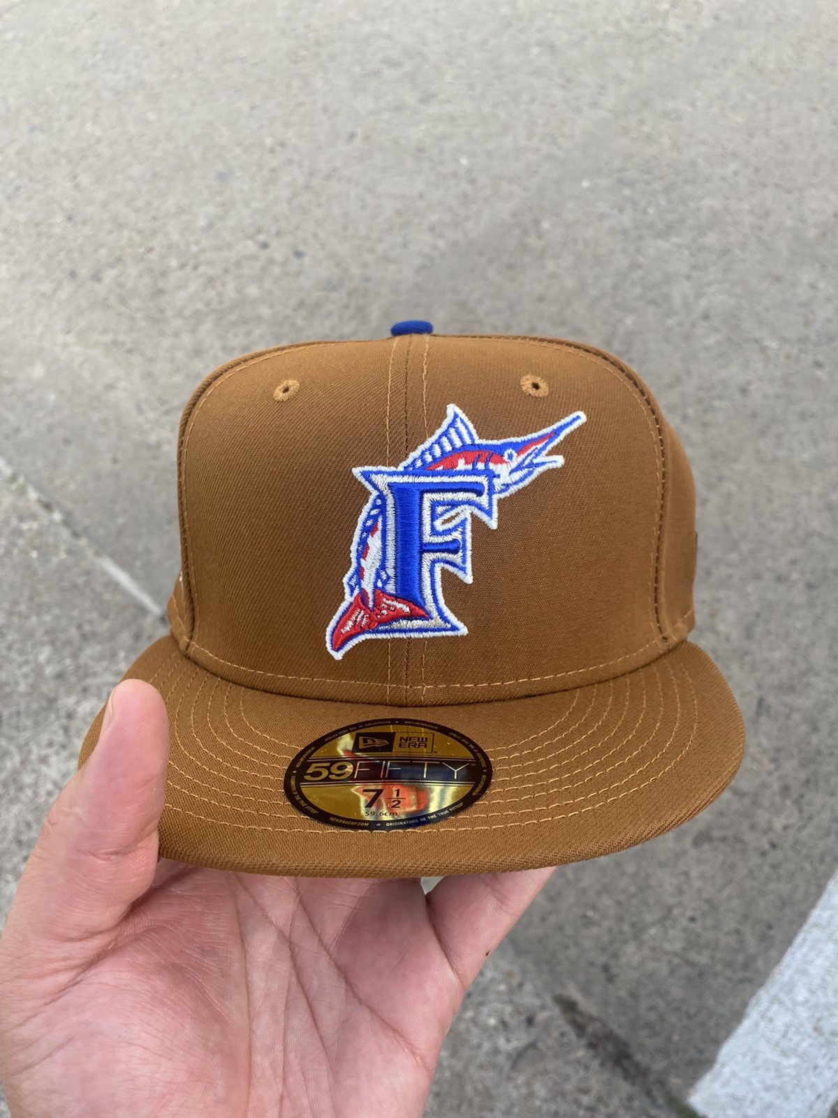 Hat Club Florida Marlins Hat Club Ballpark Pack 7 1/2 Rare OS | Grailed