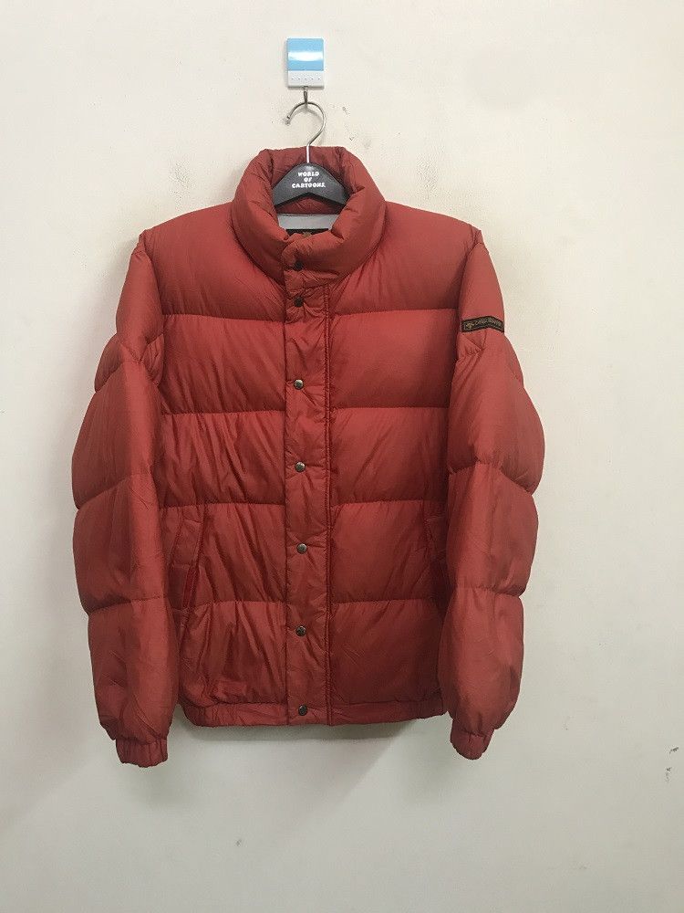 Descente DESCENTE Made in Japan Red Puffer Down Jacket | Grailed