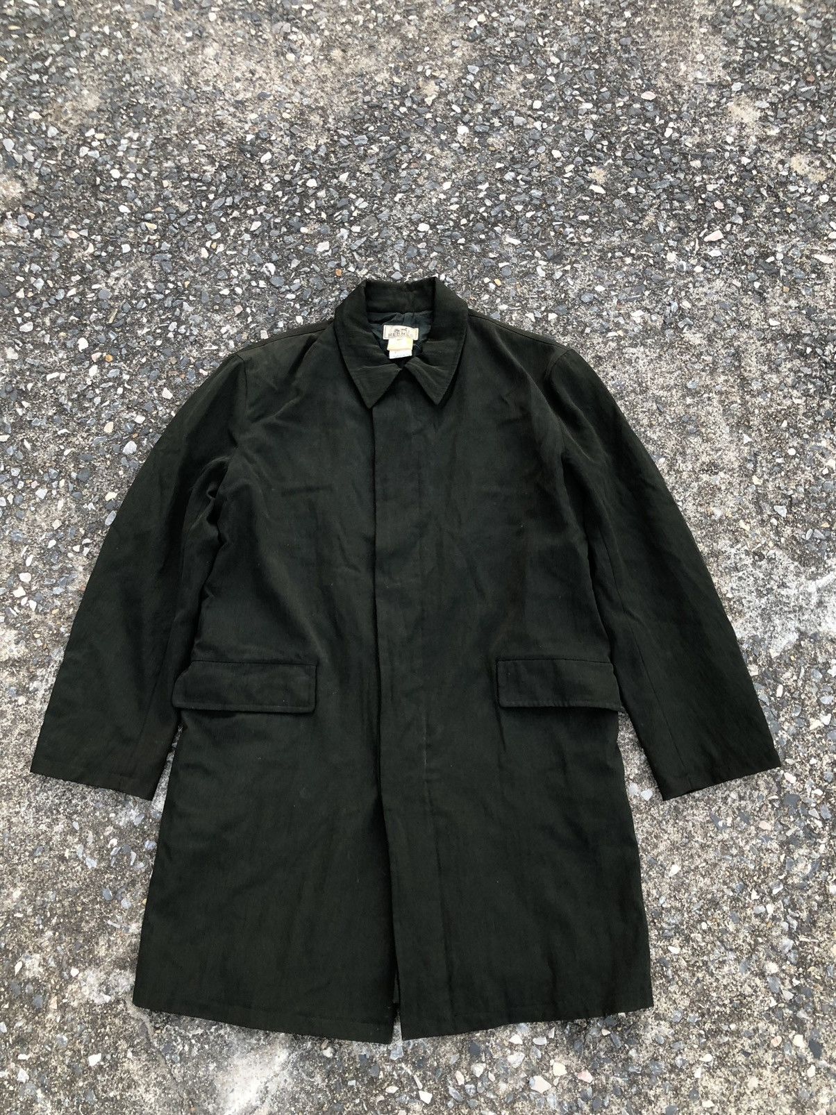 Hermes × Vintage Hermès Coat sz 48 Luxury | Grailed Hermes × Vintage Hermès Coat sz 48 Luxury | Grailed