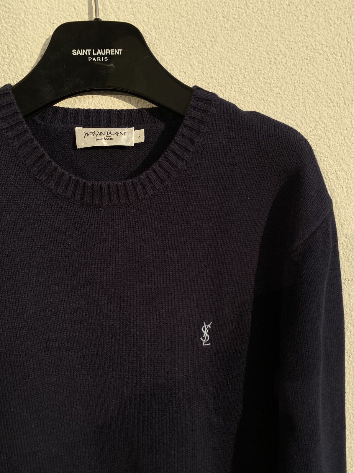 Vintage YSL Sweater Knit | Grailed