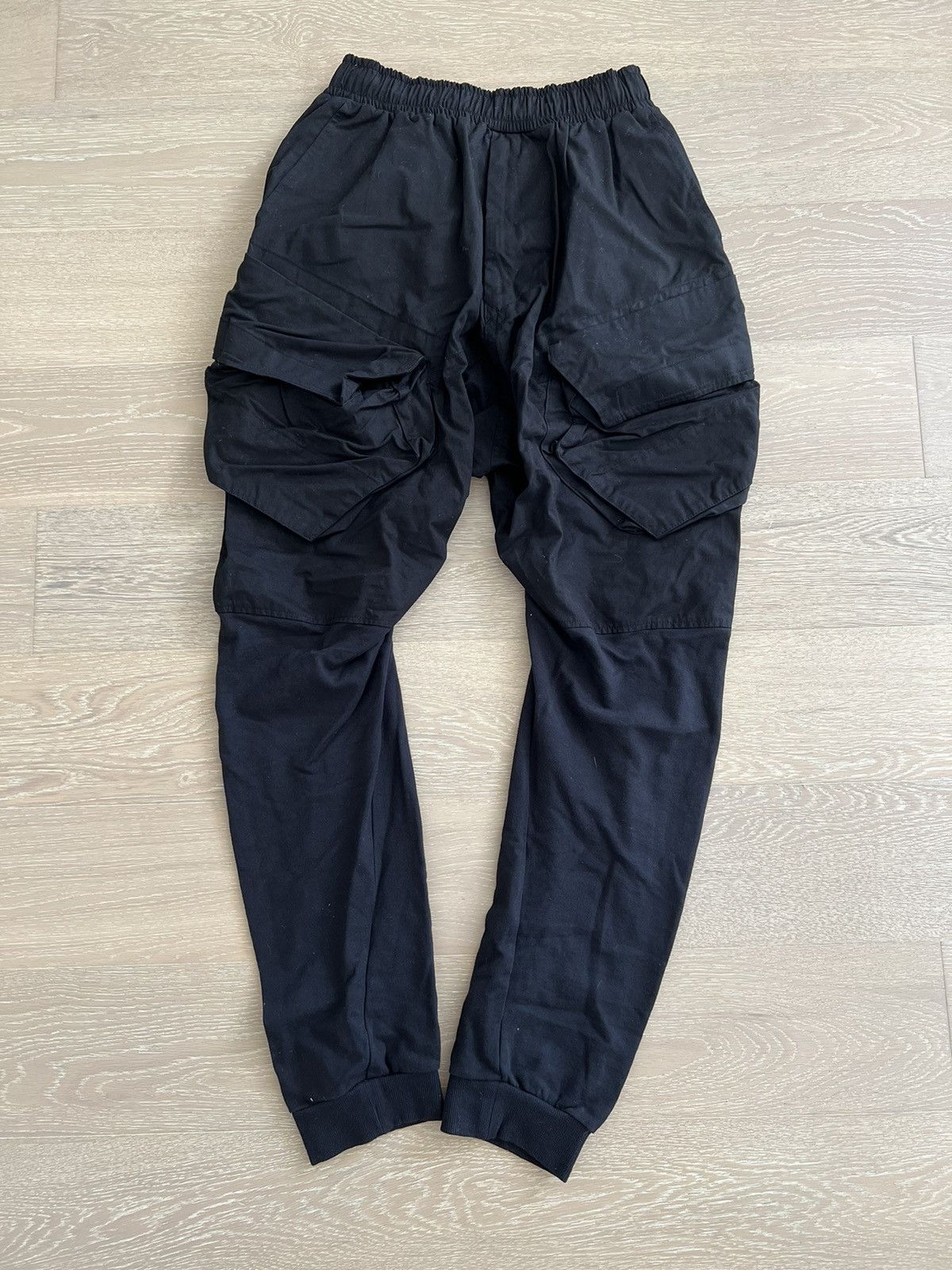 Julius JULIUS Cargo black jogger pants | Grailed