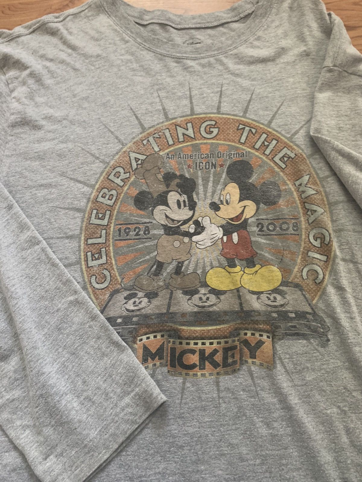 Mickey Mouse Mickey Mouse anniversary long sleeve tee | Grailed