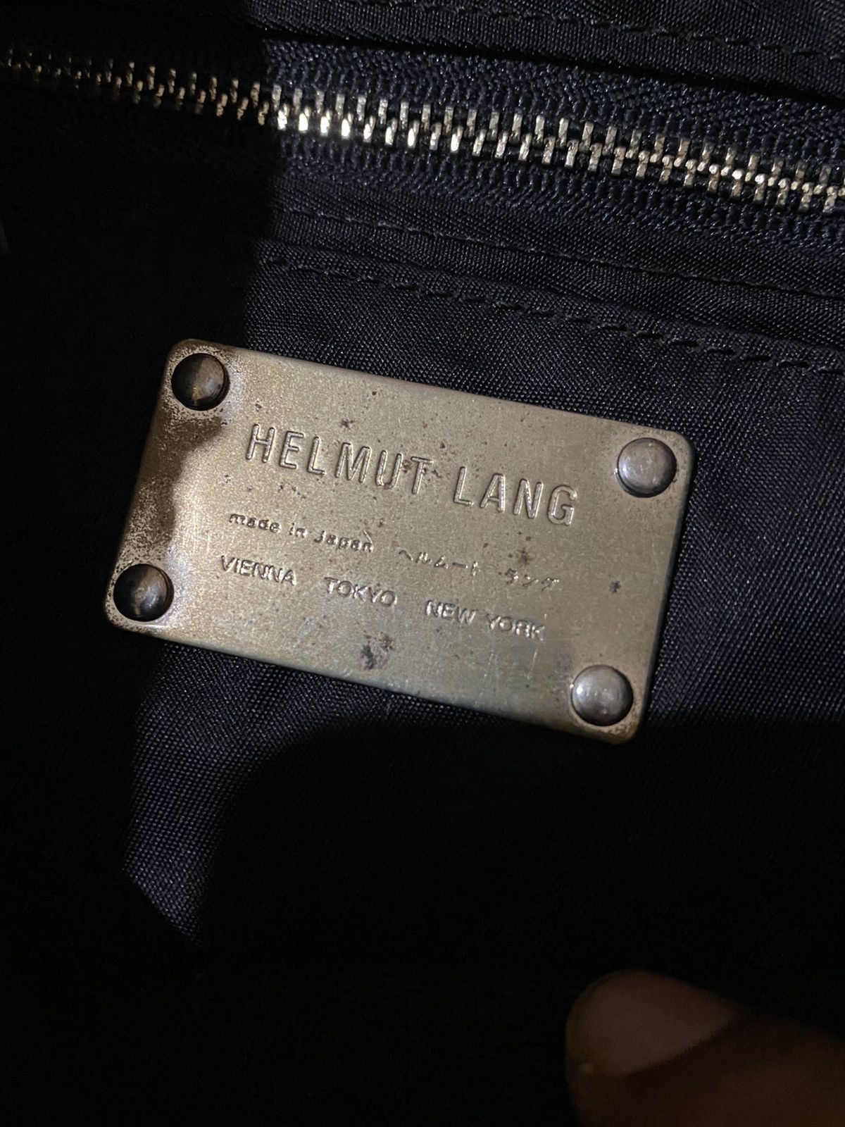 Helmut Lang Rare🔥Vintage Helmut Lang Canvas Tote Bag | Grailed