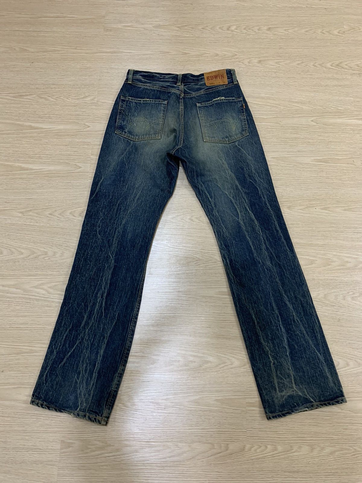 Edwin × Vintage VINTAGE EDWIN 505Z FLARE SELVEDGE DENIM JAPAN SIZE 30 | Grailed
