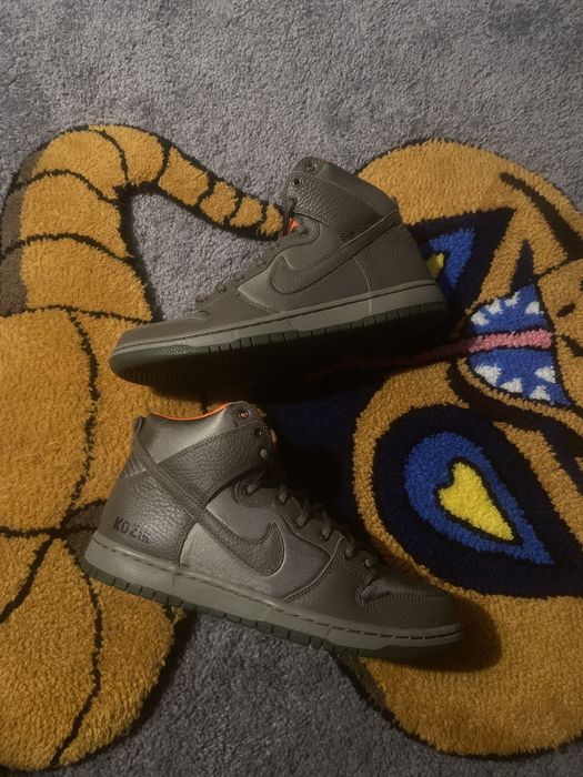 Nike DS Nike SB Frank Kozik Military 2011 Dunk High | Grailed