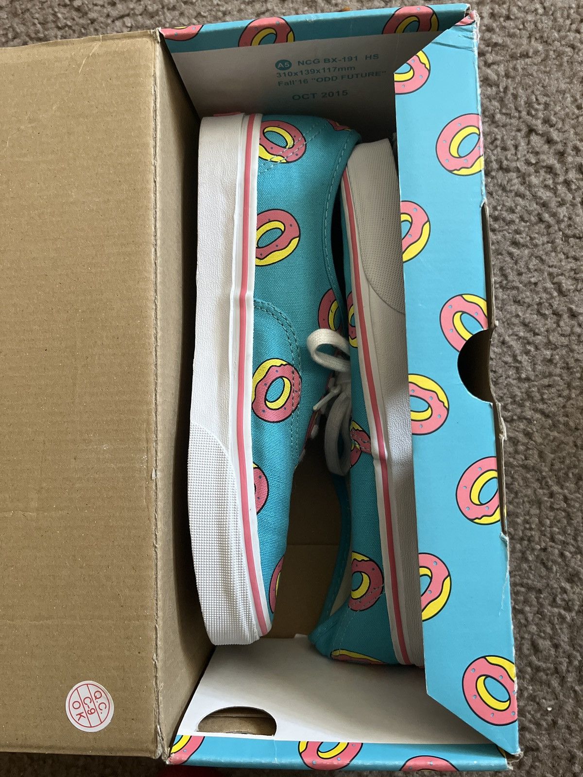 Odd Future × Vans Vans x Odd Future “Donuts” | Grailed