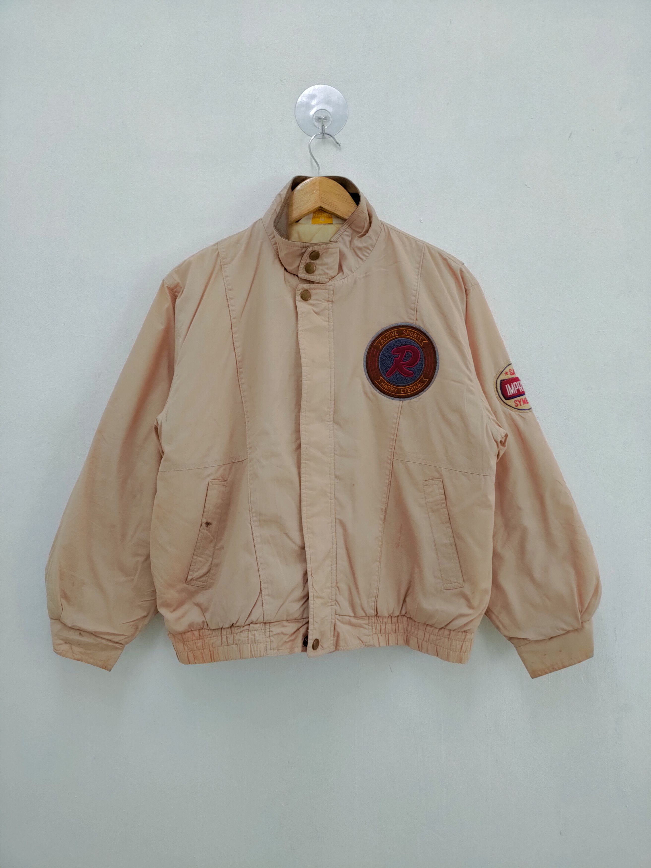 Cuadra × Franco Ferrari Franco Masotti Bomber Style Jacket Like Varsity ...