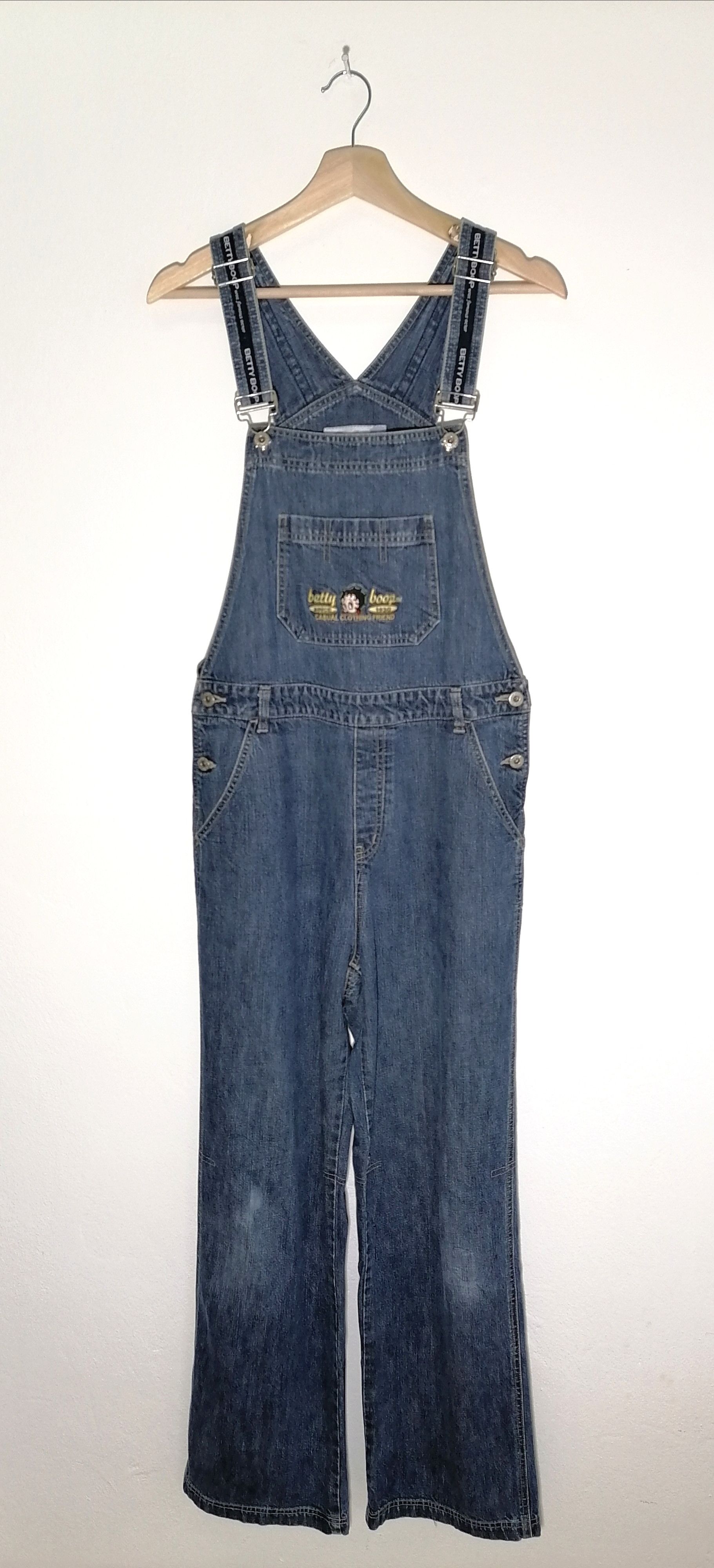 Cartoon Network × Vintage Betty Boop Denim Jumpsuit Jeans | Grailed